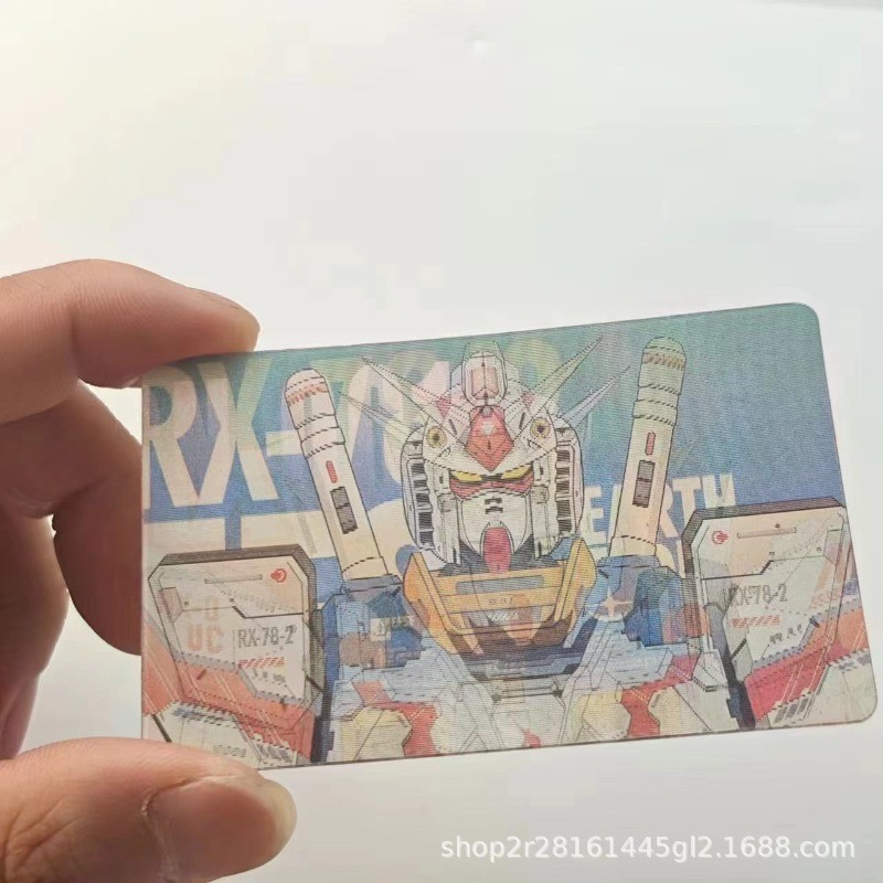 Mobile Summit Gundam Raster Card anime Animation Game 3D Transformation ...