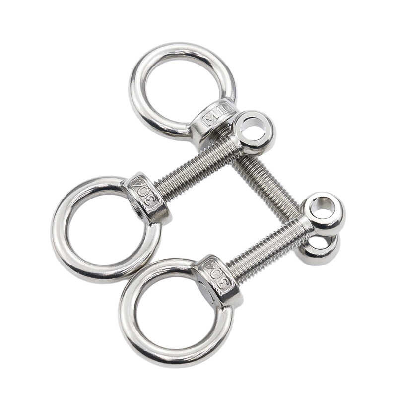 304 Stainless Steel Lifting Ring Nut, Union Screw Set, Union Bolt Nut ...
