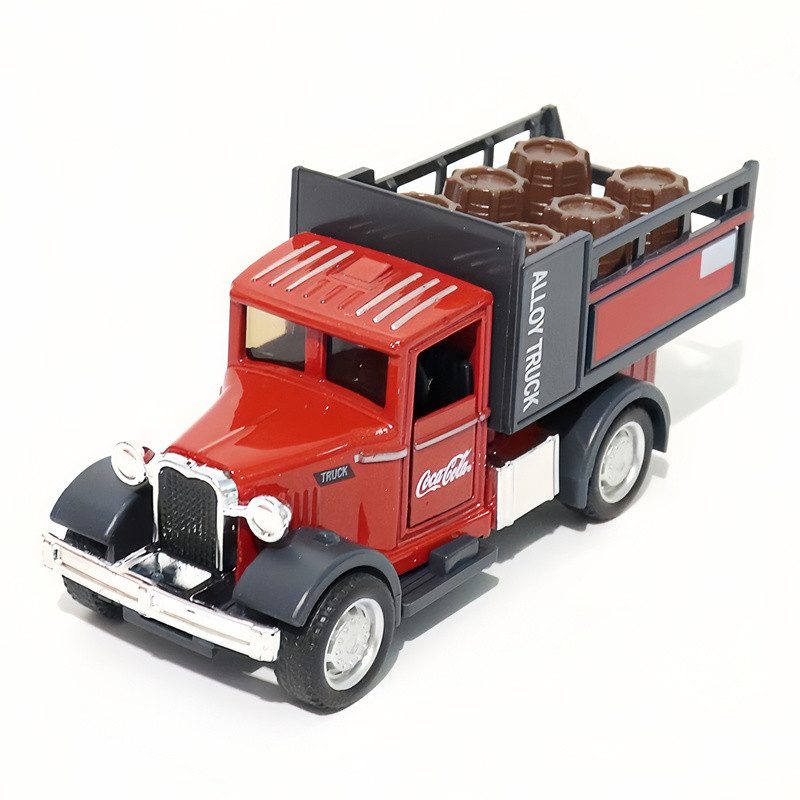 Coca-Cola Retro Transport Vehicle Model American Beverage Barrel ...