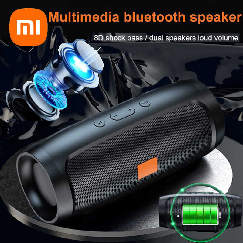 Xiaomi 1 TF USB Bluetooth Dual Stereo Outdoor Playback FM Voice ...