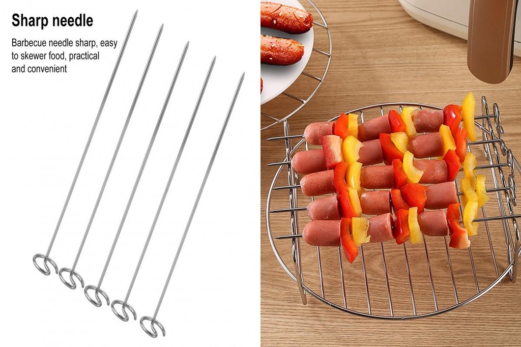 DU| Food-grade Stainless Steel Cooking Rack Roasting Rack with Feet ...