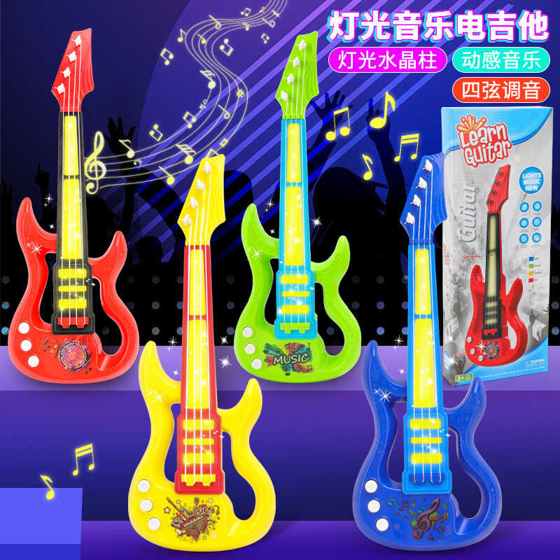 Aa Mini Children's Guitar 4-String Ukulele Electric Piano Musical ...