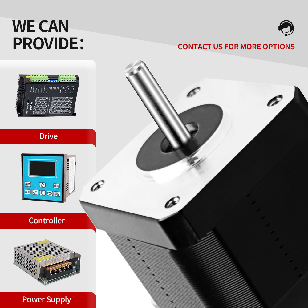 Nema 17 42bygh Micro Stepping Stepper Kit Motor Wire Driver 12v 1.8 0.9 ...