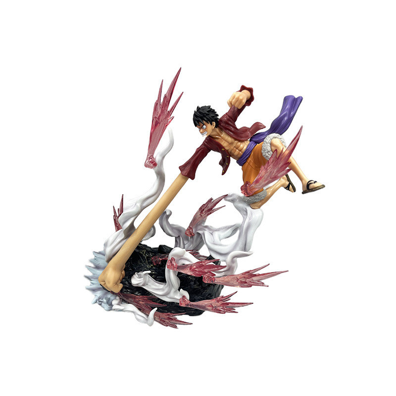 Pirate King ♡ Peripheral Machine Gun Luffy Figurine LXMAX Series Bullet ...