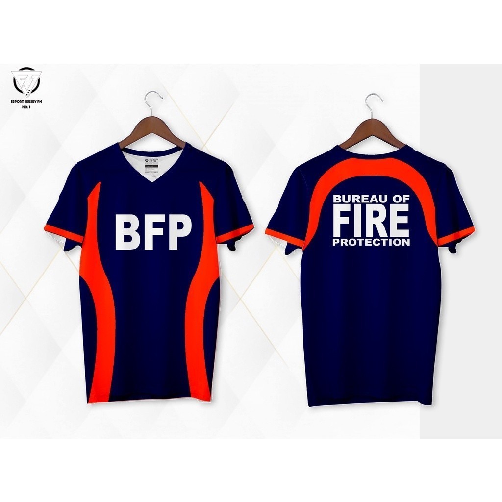 BFP UNIFORM SPORT BOTAK| BFP OFFICIAL ACTIVITY SHIRT for MEN and WOMEN ...