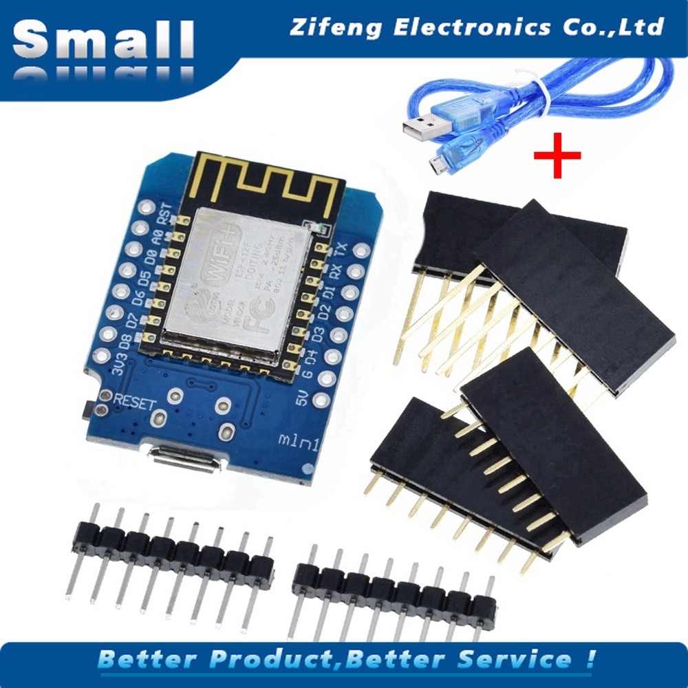 in stock ESP8266 ESP-12 ESP-12F CH340G CH340 V2 USB WeMos D1 Mini WIFI ...