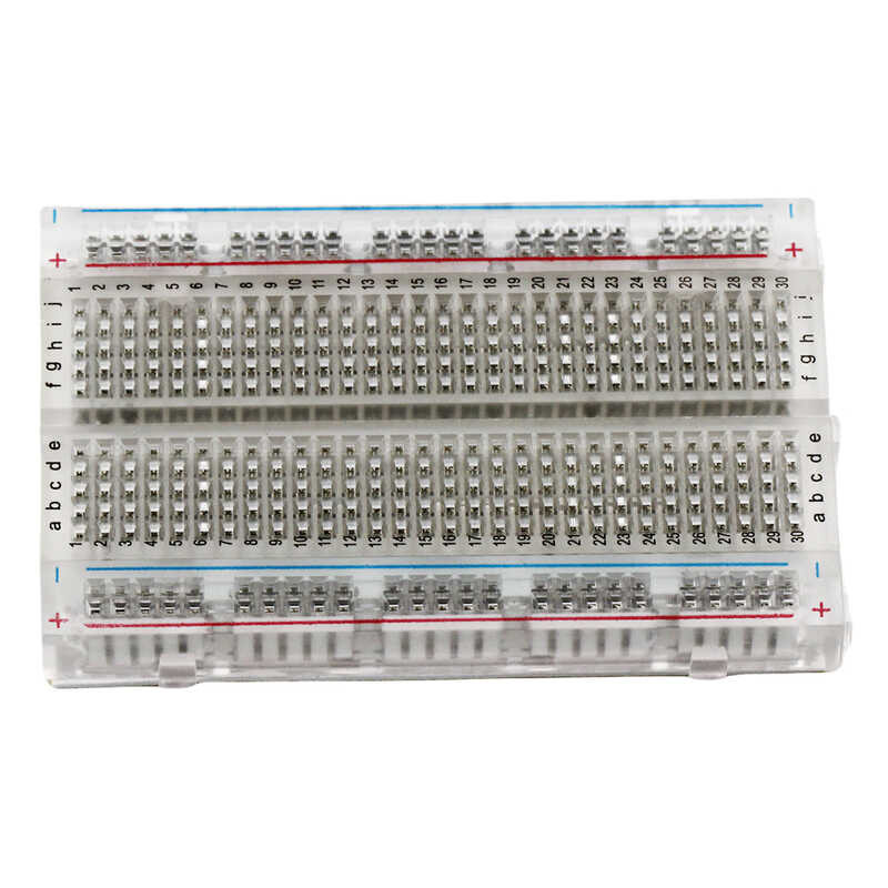 Tie 400 Points Solderless PCB Breadboard Mini Universal Protoboard DIY ...