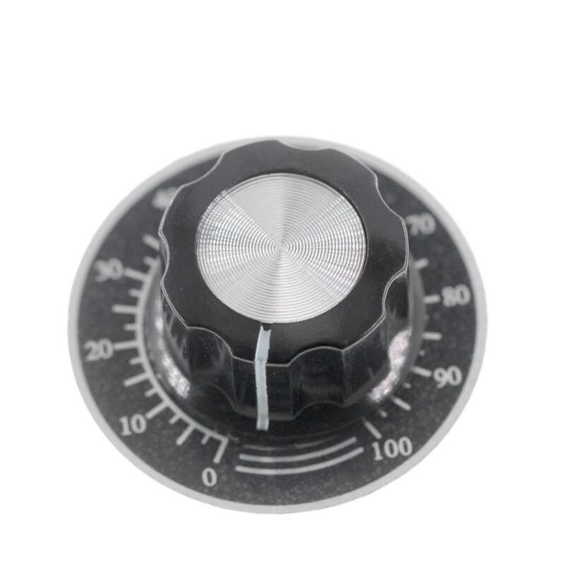 Potentiometer Rotary dial + 10pcs MF-A03 bakelite knob with plate sheet ...