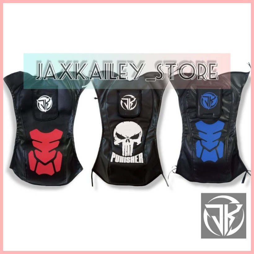 JK MOTORCYCLE TANK COVER - TMX/BARAKO/HD3/BAJAJ/RUSI/RACAL ∈ ☎ | Shopee ...
