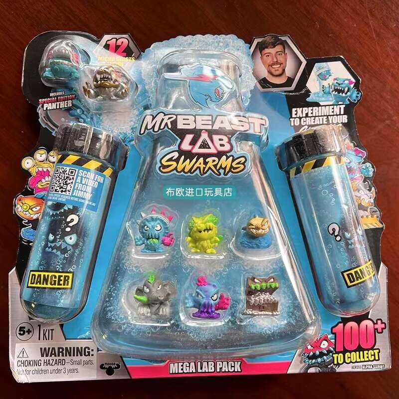 Authentic MRBEAST Beast Laboratory Mini Monster Doll Garbage Bug Tide ...