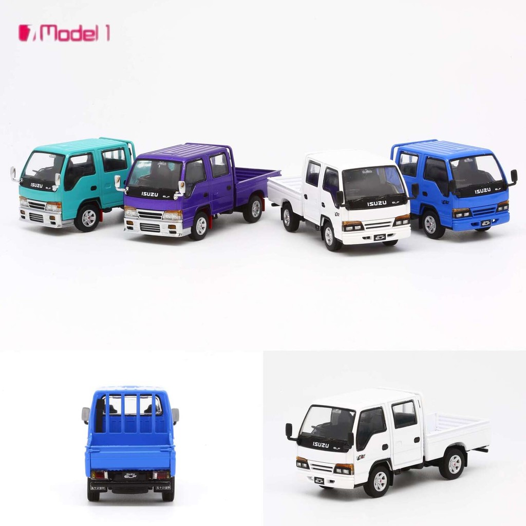 Model 1 One 1:64 ISUZU Isuzu Light Truck ELF 250 19940 Alloy Model ...