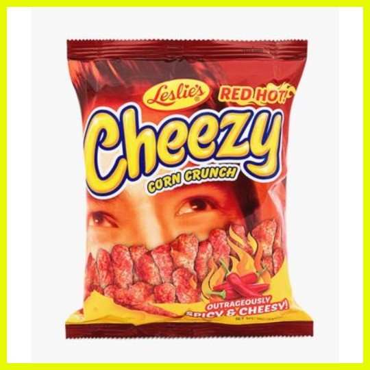 Cheezy Corn Crunch Red Hot 150g | Shopee Philippines