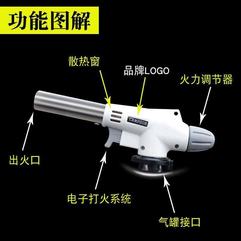 Portable head card type barbecue pagwelding igniter spray ilawan apoy ...