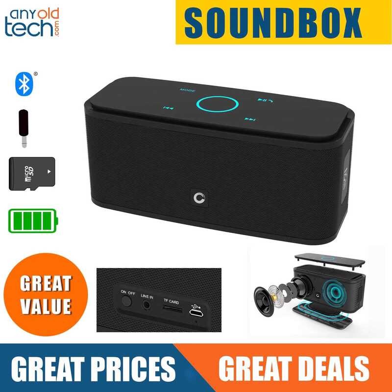 Brand SOUNDBOX Bluetooth Speaker Audio Car Subwoofer Wireless Card AUX ...