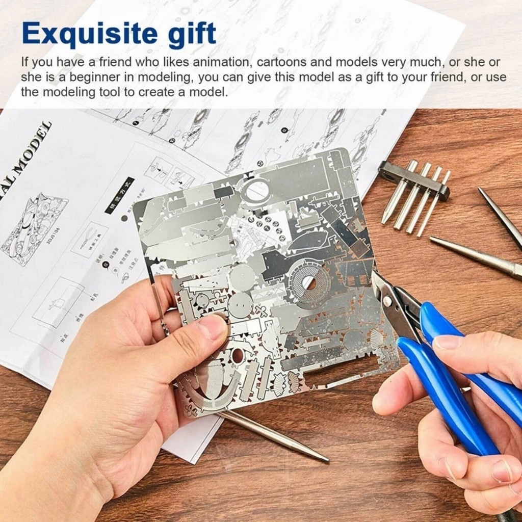 Basic Model Tools for Model DIY Craft Tool Car Hobby Building Repairing ...