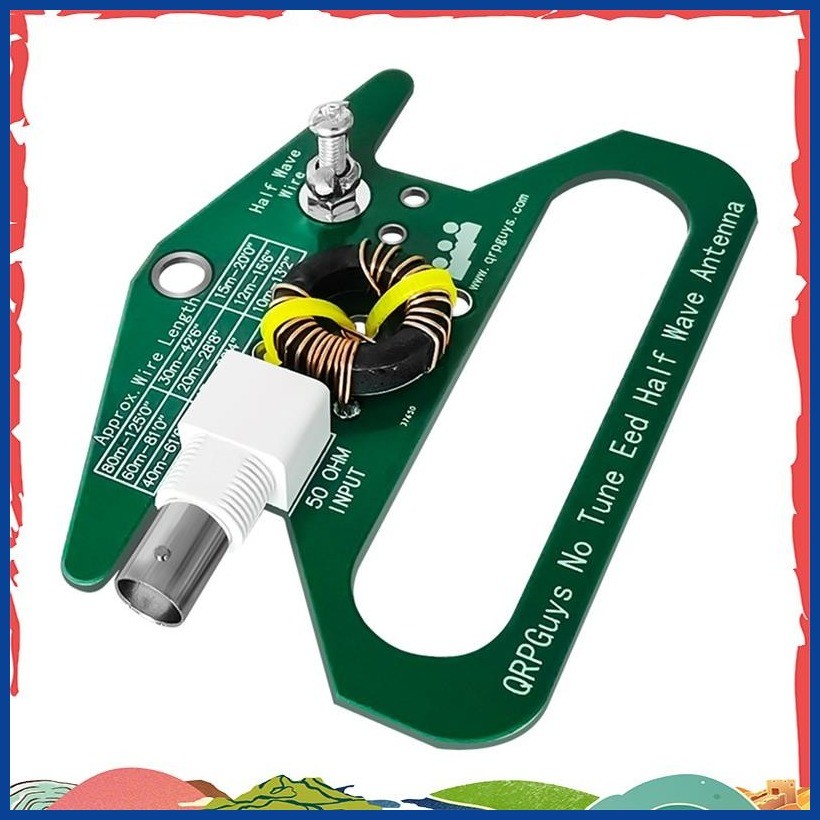 No Tune End Fed Half Wave Antenna Untuned Half Wave Antenna 50Ω 10W ...