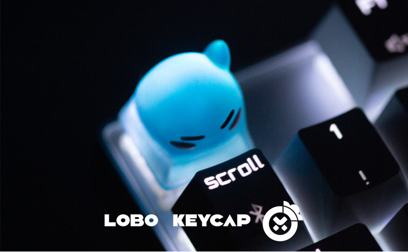 Rimuru Keycap Cute Cartoon MX Switch Mechanical Keyboard Handmade Resin Keycaps DIY Personalized ...