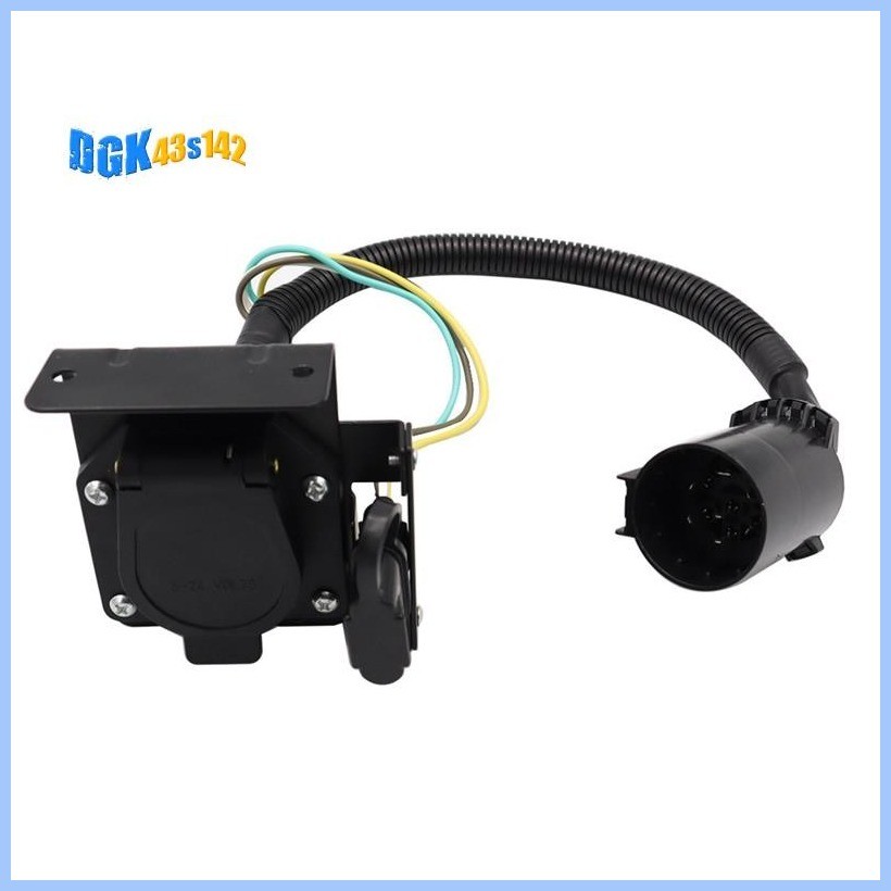 7-Pin Trailer Plug Socket Wiring Connectors 12V Electrical Connector ...