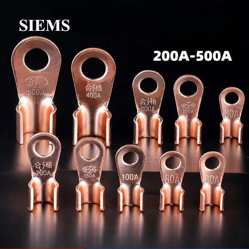 OT Terminal Copper terminal block 200A 300A 400A 500A Cable and wire crimping joint OT Terminal ...