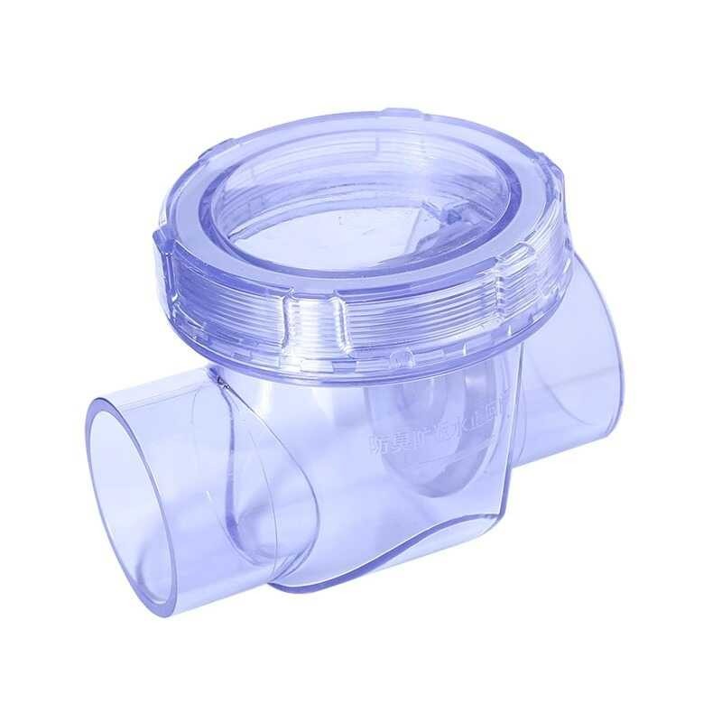 PVC Transparent Check Valve, Anti Backflow Check Valve, Kitchen Drain ...