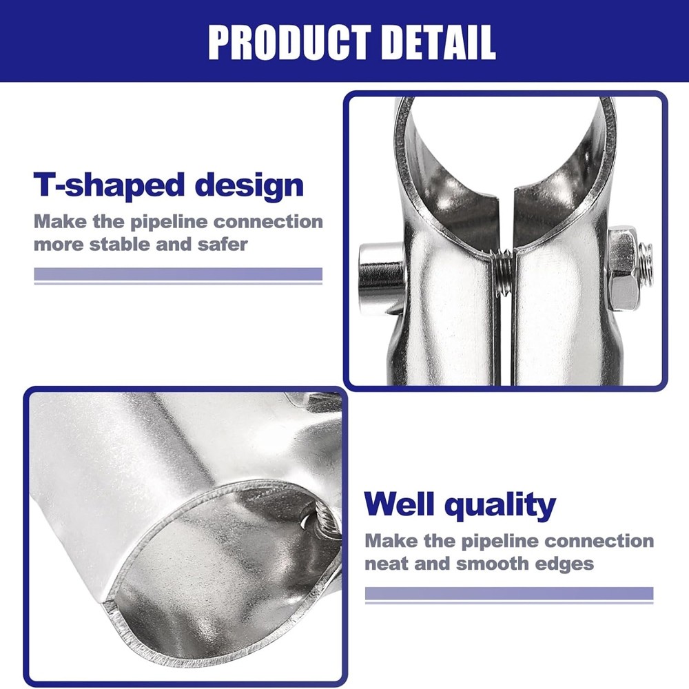 Structural Pipe Connectors,Metal Connectors, for Pipe Clamp end Rail ...