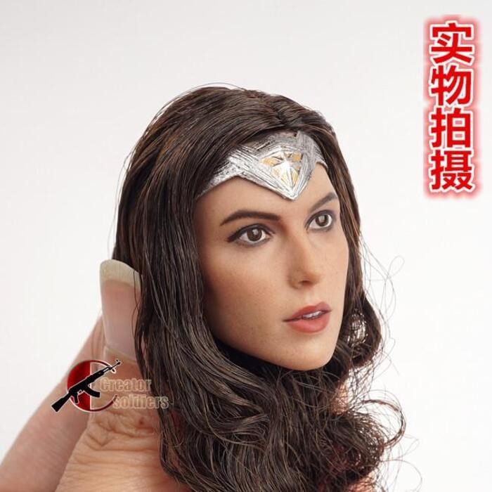 1/6 Wonder Woman Head Carving Batman Vs. Superman Justice Dawn Gal ...