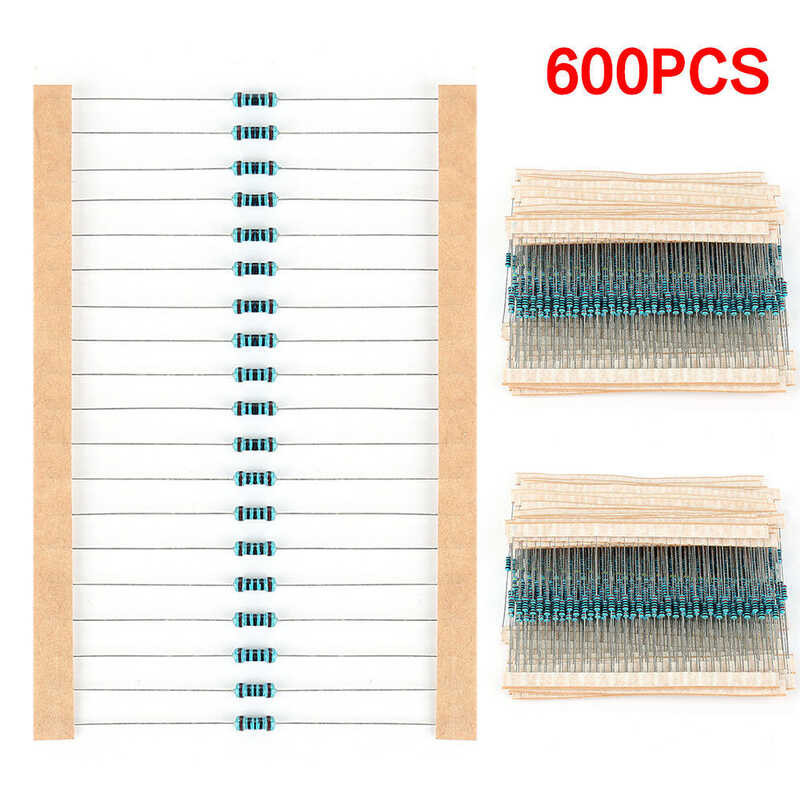 1/4W Five color Ring Resistance 1% Precision Metal Film Resistance ...