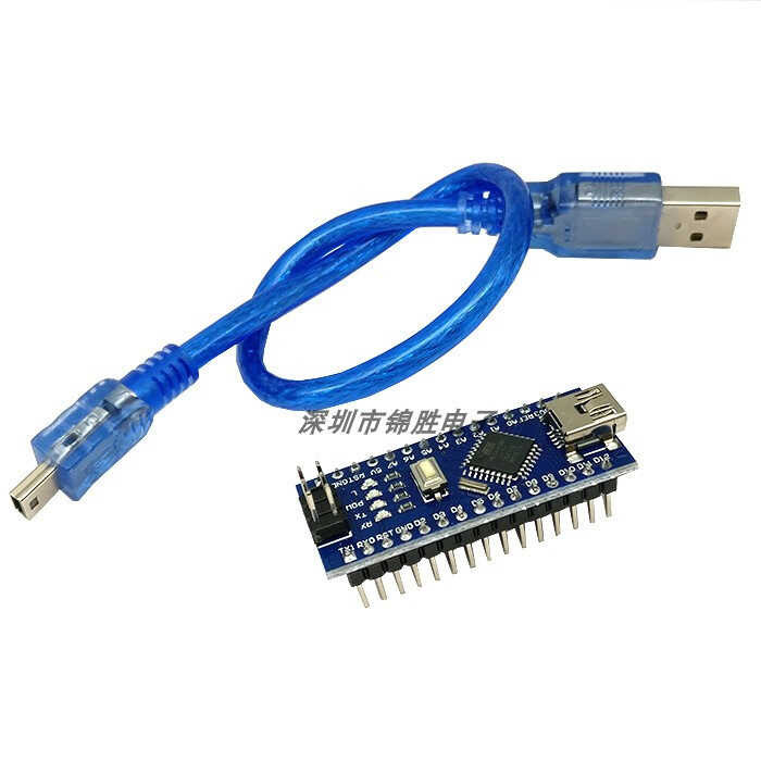 Nano V3.0 CH340 Improved Atmega328P USB to TTL with USB Cable | Shopee ...