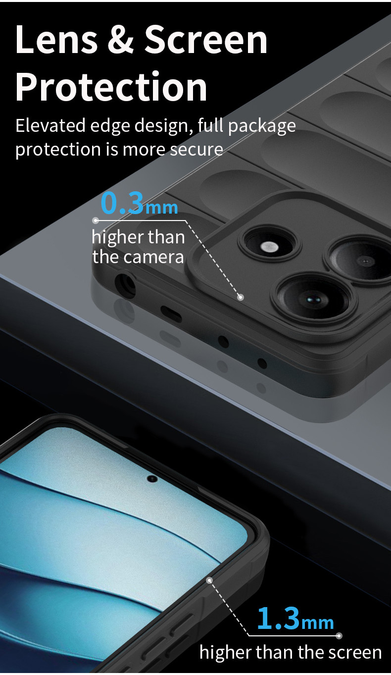 Lenuo Soft Phone Case For Xiaomi Redmi Note 14 13 Pro+ Pro Plus 5G 4G ...