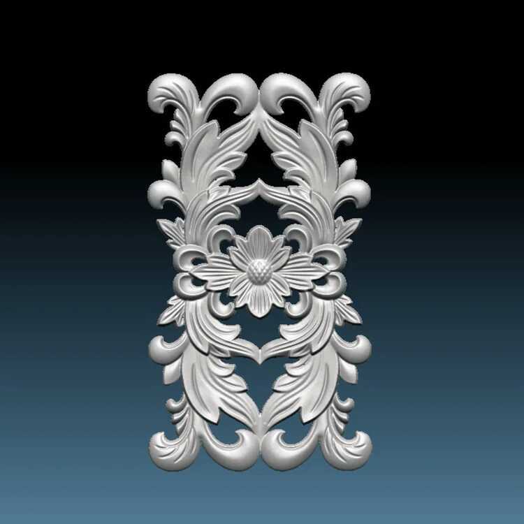 40Pcs Ong Carved Corner Appliques Stl 3D Model Relief Para Sa Cnc In ...