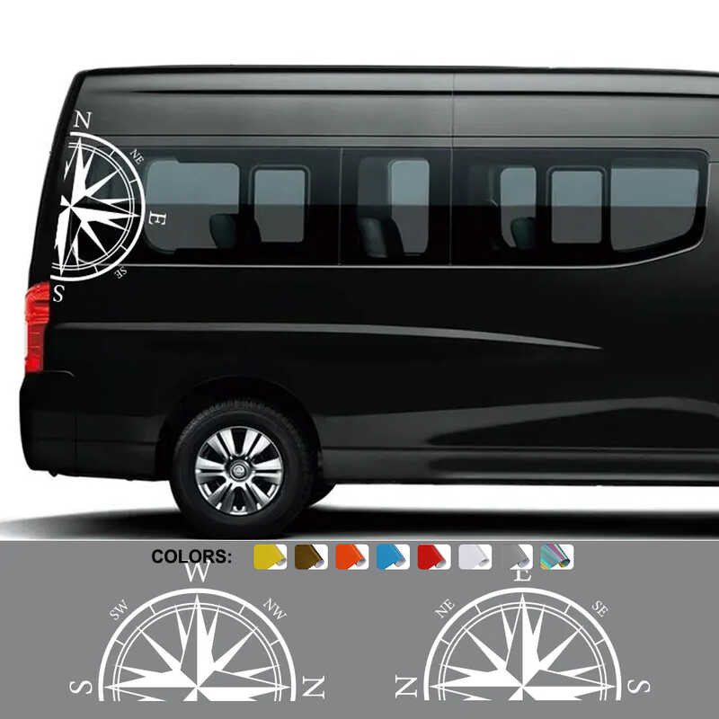 Side Van Stickers Car Camper RV Motorhome Caravan Minivan Cargo ...