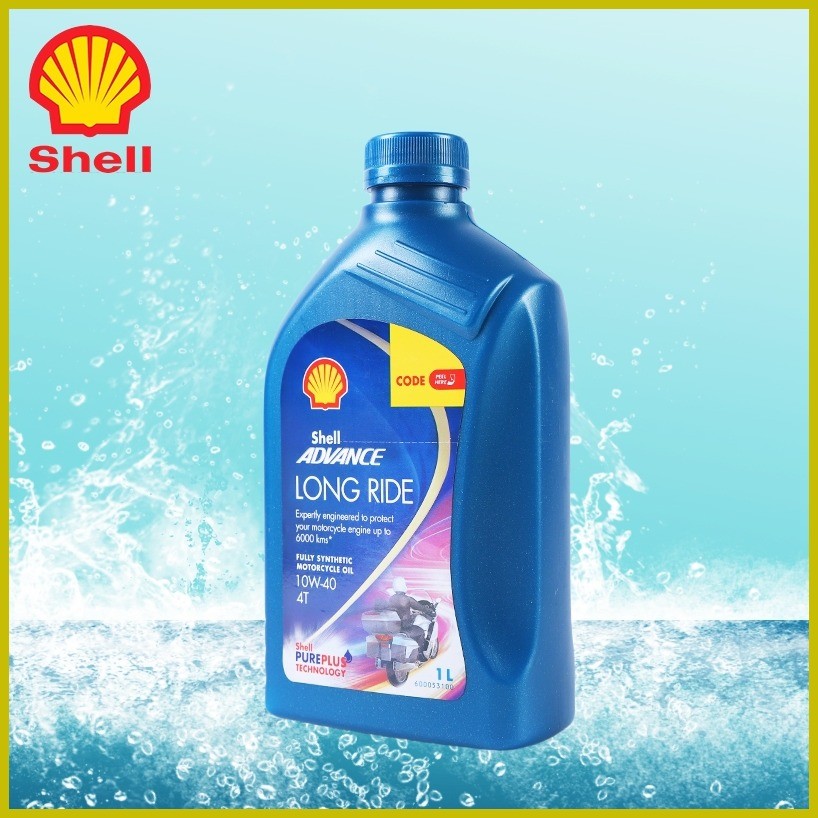 Shell Advance ultra 10W40 4T 1L Fully Synthetic scooter 4-stroke for ...