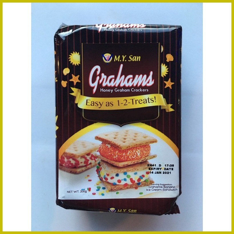 Grahams Honey Graham Crackers 200g | Shopee Philippines