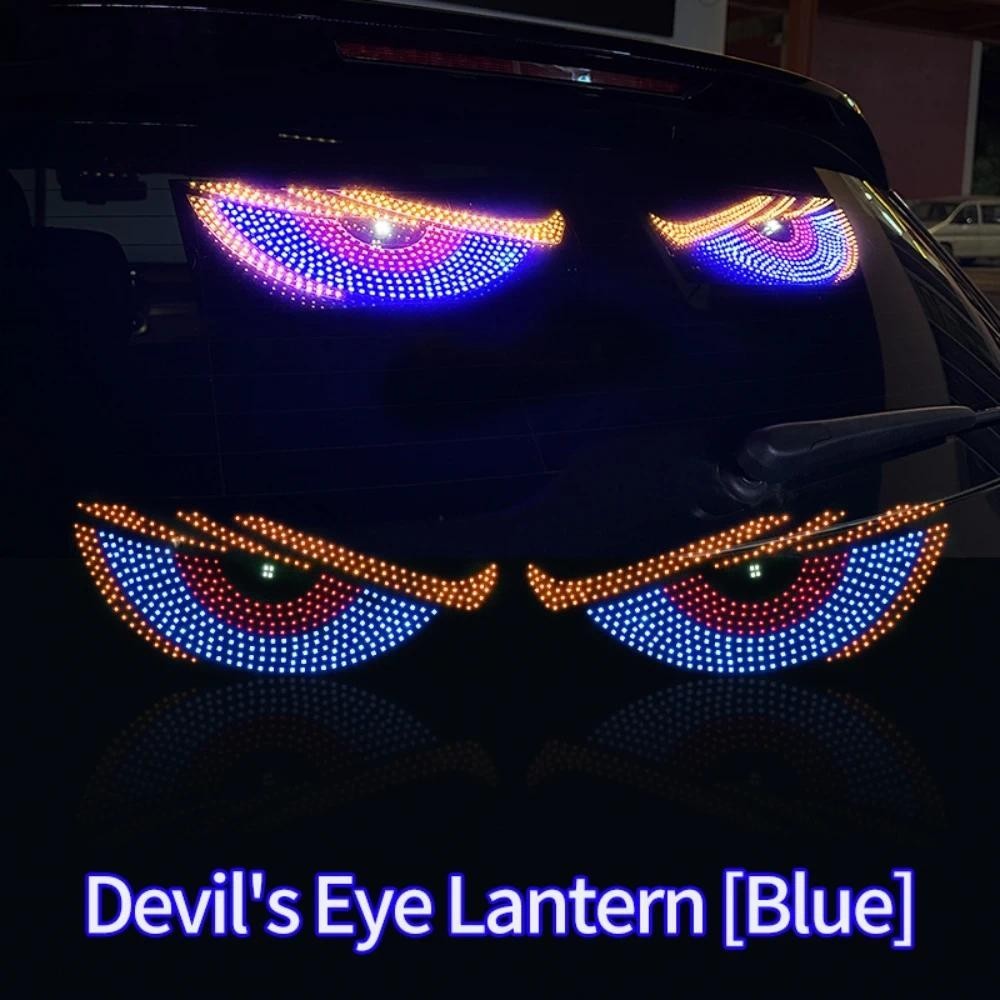 2PCS USB LED Devil Eye Dynamic Big Devil Eyes Light for Cars ...