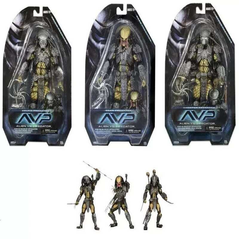 NECA AVP Alien Vs. Predator PVC Action Figure Collectible Model Toy 7 ...