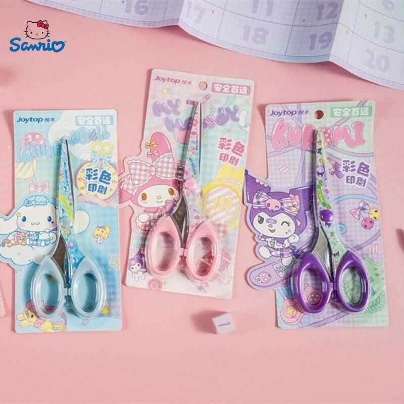 Sanrio Hello Kitty Kuromi Cartoon Printed Art Scissors Anime ...