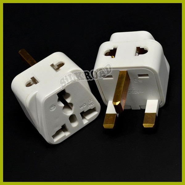 3 Pin Plug, aircon, AC Power Plug Adapter, Travel Power Plug, UK ...