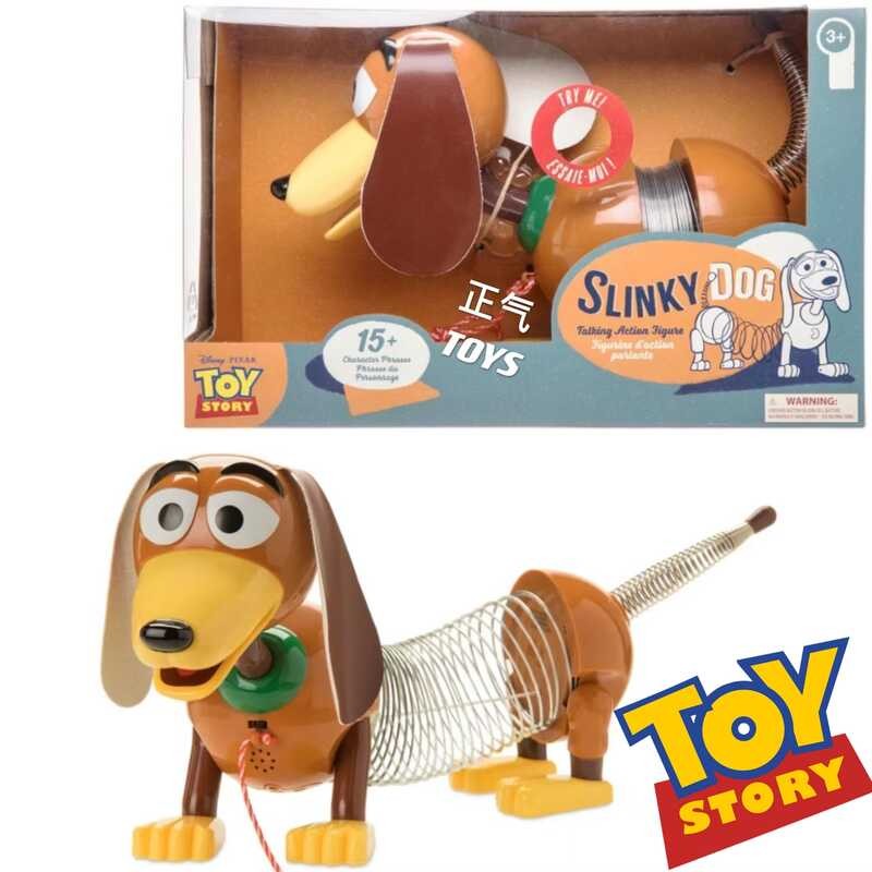 Authentic Disney Toy Story 4 Sound Spring Slinky Dog Buzz Woody ...