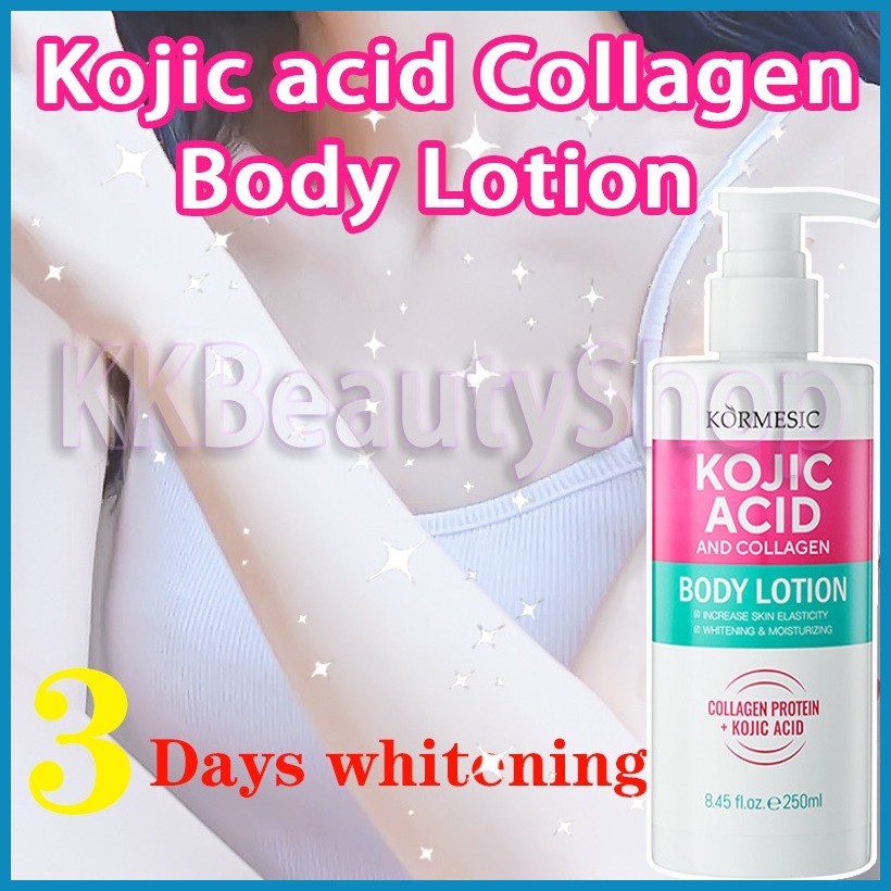 Collagen Kojic Acid Brightening Body Lotion Whitening Body Lotion ...