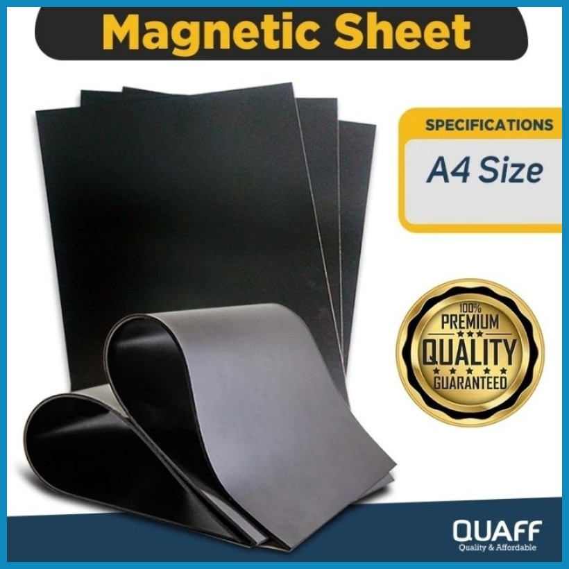 Quaff Magnetic Sheet No Adhesive A4 Size | Shopee Philippines