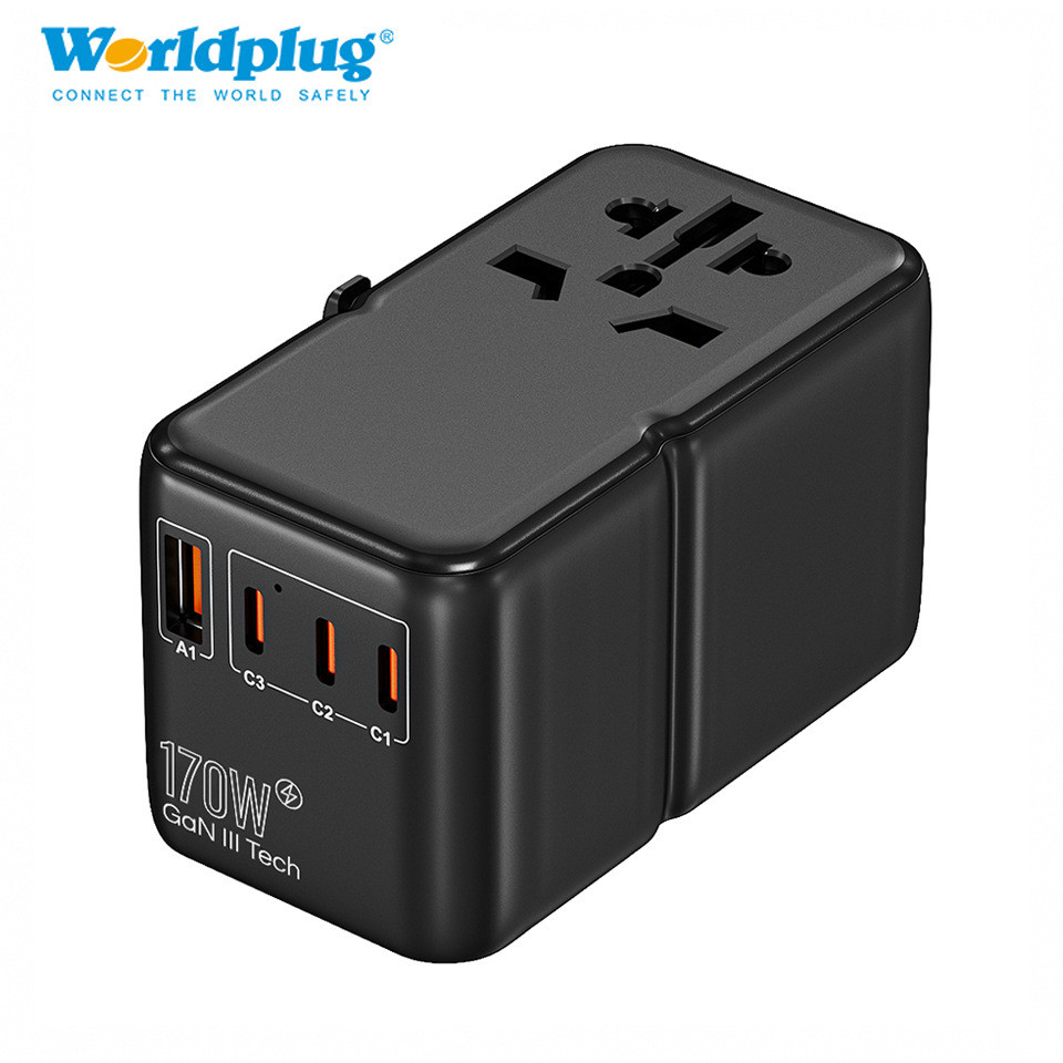 PD170W Super Fast Charging Converter Multi-function Travel Conversion Plug Expansion Socket ...