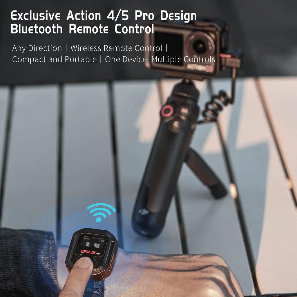 25M GPS Bluetooth Remote Controller For DJI Osmo Action 5Pro/4 Shoot ...