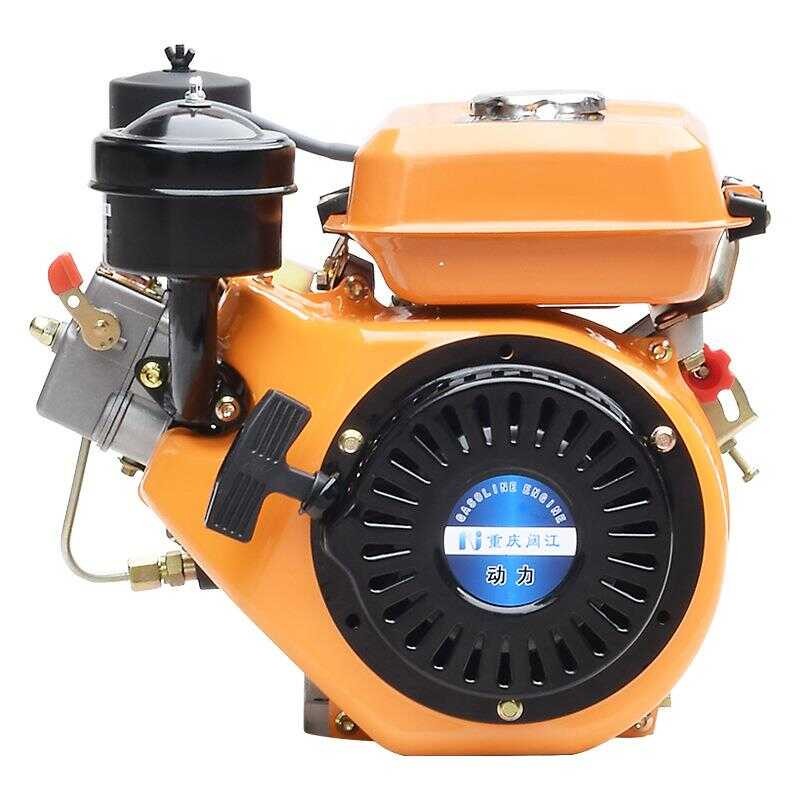 Small 168 f / 2.2 kW air-cooled which is a cylinder engine, water pump ...