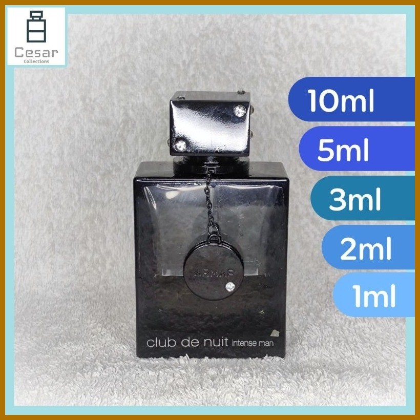Armaf Club de Nuit Intense Man EDT CDNIM (Aventus Dupe!)1ml 2ml 3ml 5ml ...