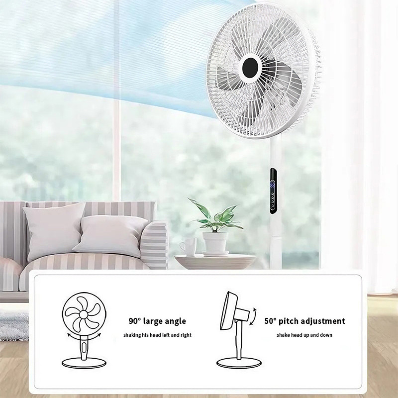 Buy 1 Take 1 Electric Fan Stand Fan with Remote Control 16 Inch Floor ...