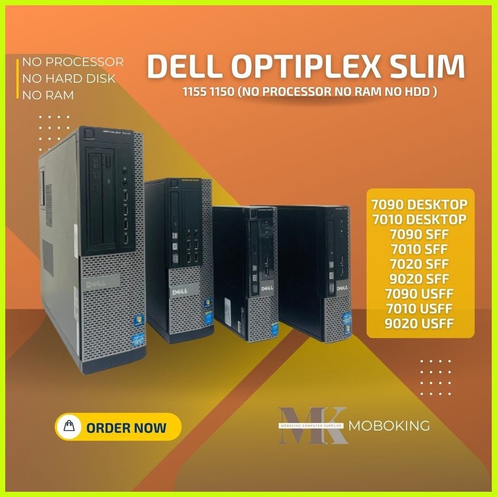 DELL OPTIPLEX SLIM 1155 1150 2nd gen 3rd gen 4th gen CPU (No Processor ...