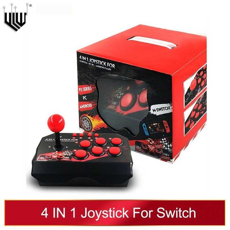 1 4 In Retro Arcade Station Fighting Stick Game Joystick Controller USB ...