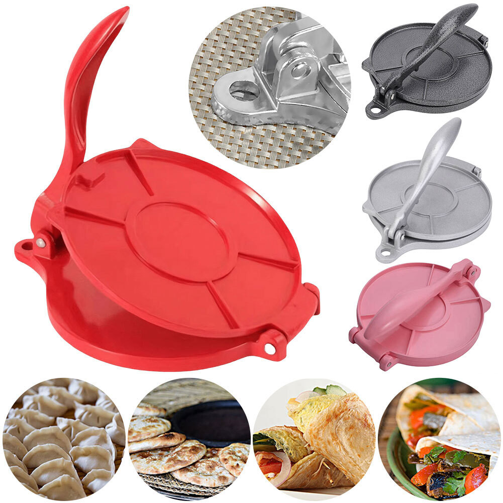 Tortilla Press Aluminum Alloy Tortillas Maker Non-Stick Manual Dumpg ...