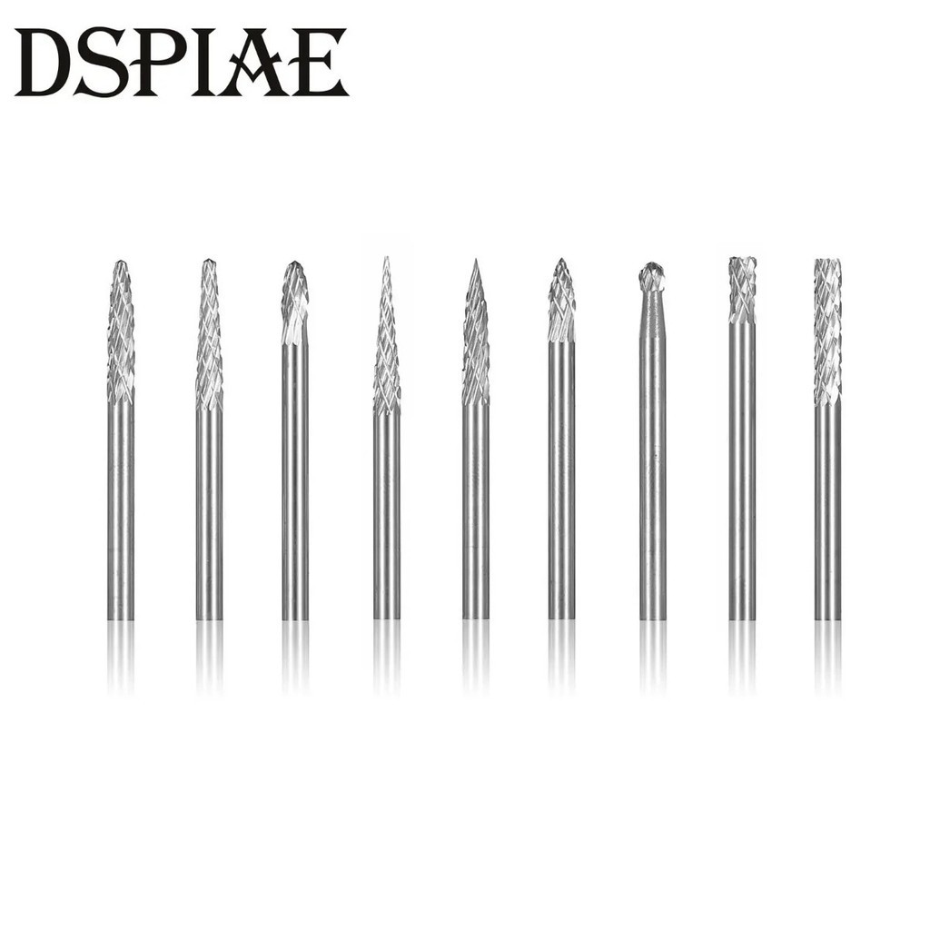 DSPIAE GH-10 Tungsten Steel Grinding Head Set for ES-P Military Gundam ...