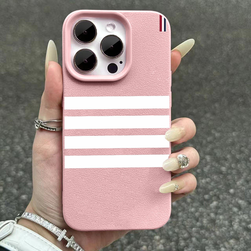 New Thom Browne White Stripe Pattern Phone Case Compatible for IPhone ...